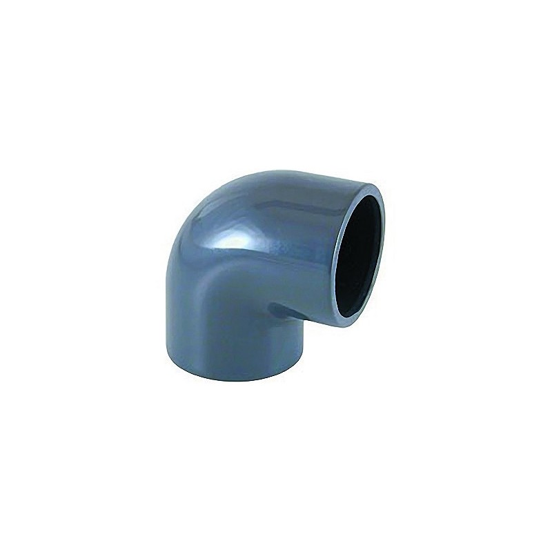 COUDE PVC 90° À COLLER Ø 63 mm PN16